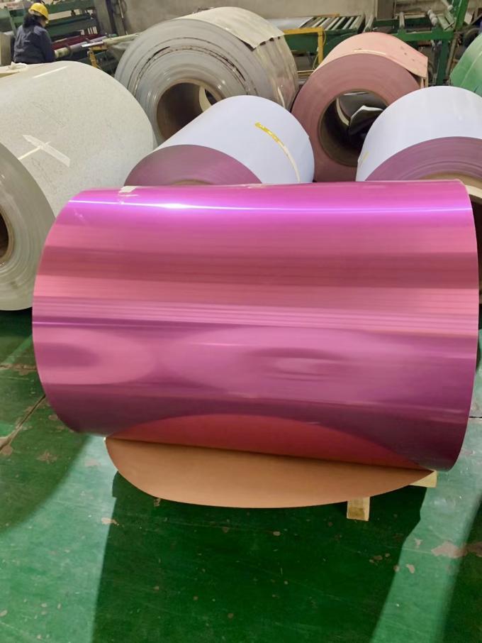 Color Corrugated Aluminum Metal Sheet Anodized Thick Aluminum Sheet Red